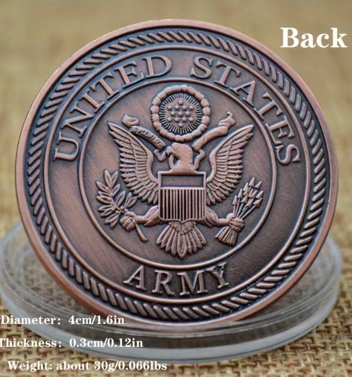 Mohawk Plane US Army - OV-1 - Embossed Commemorative Medal - Free ...