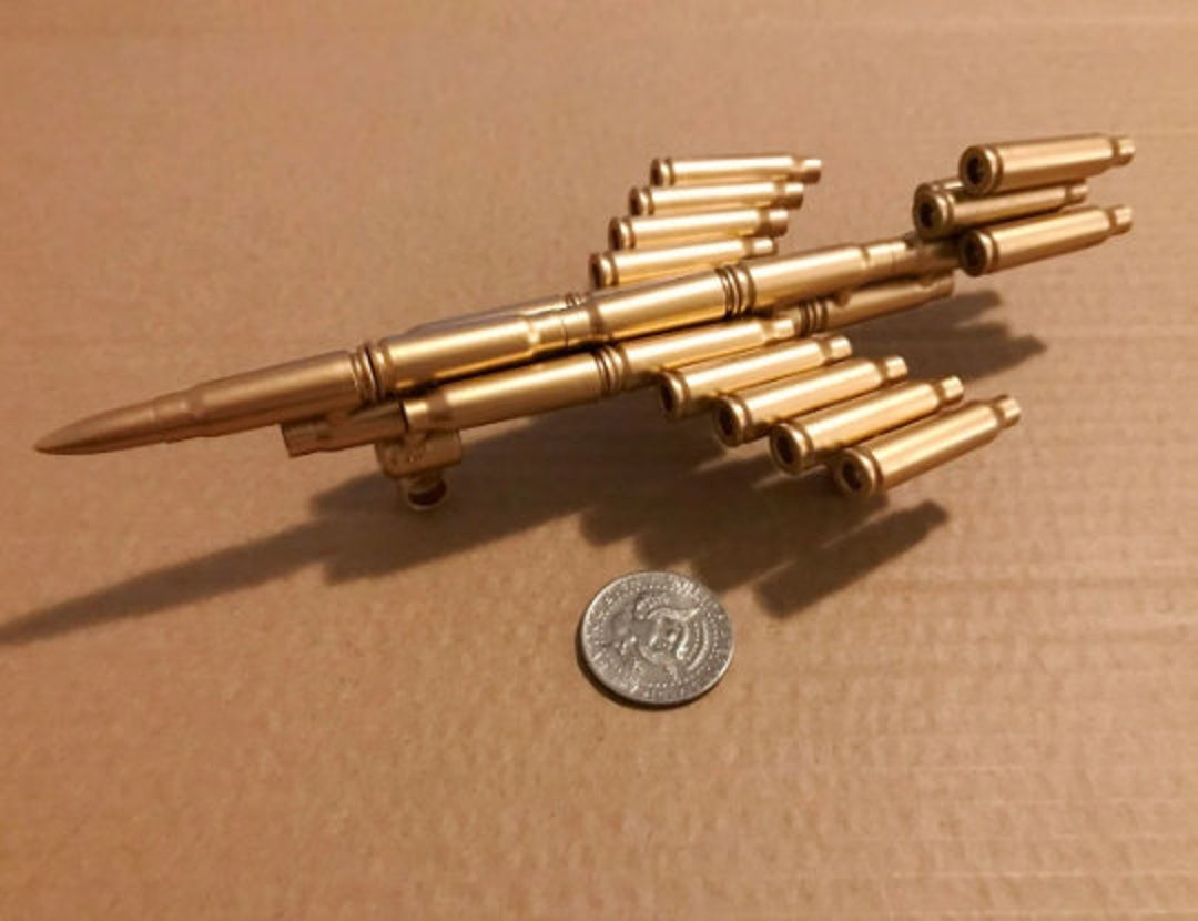 Bullet Casing Fighter Jet REALLY COOL 9 1/4 Inches Long and Made From ...