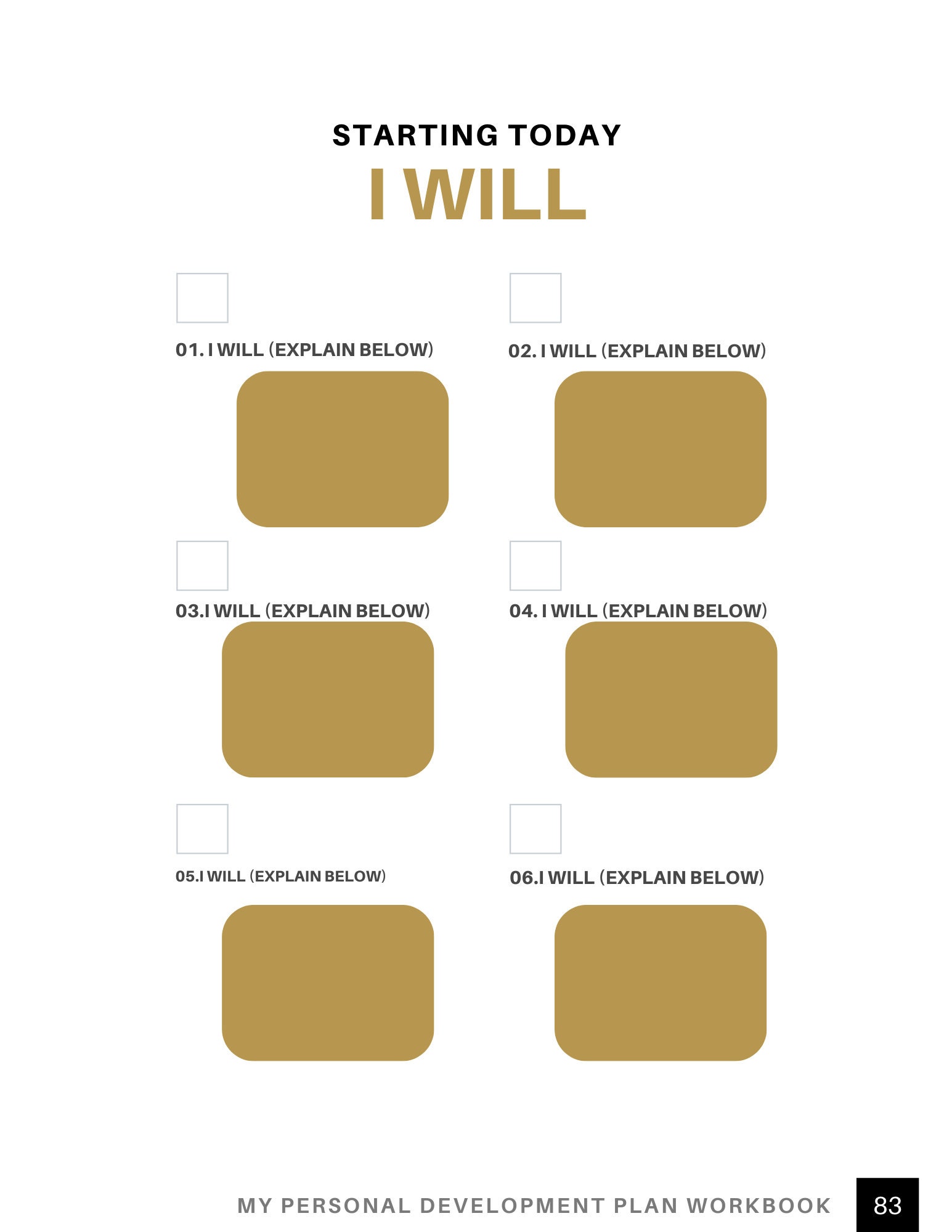 My Personal Development Project – Digital Download for Self-growth - Etsy