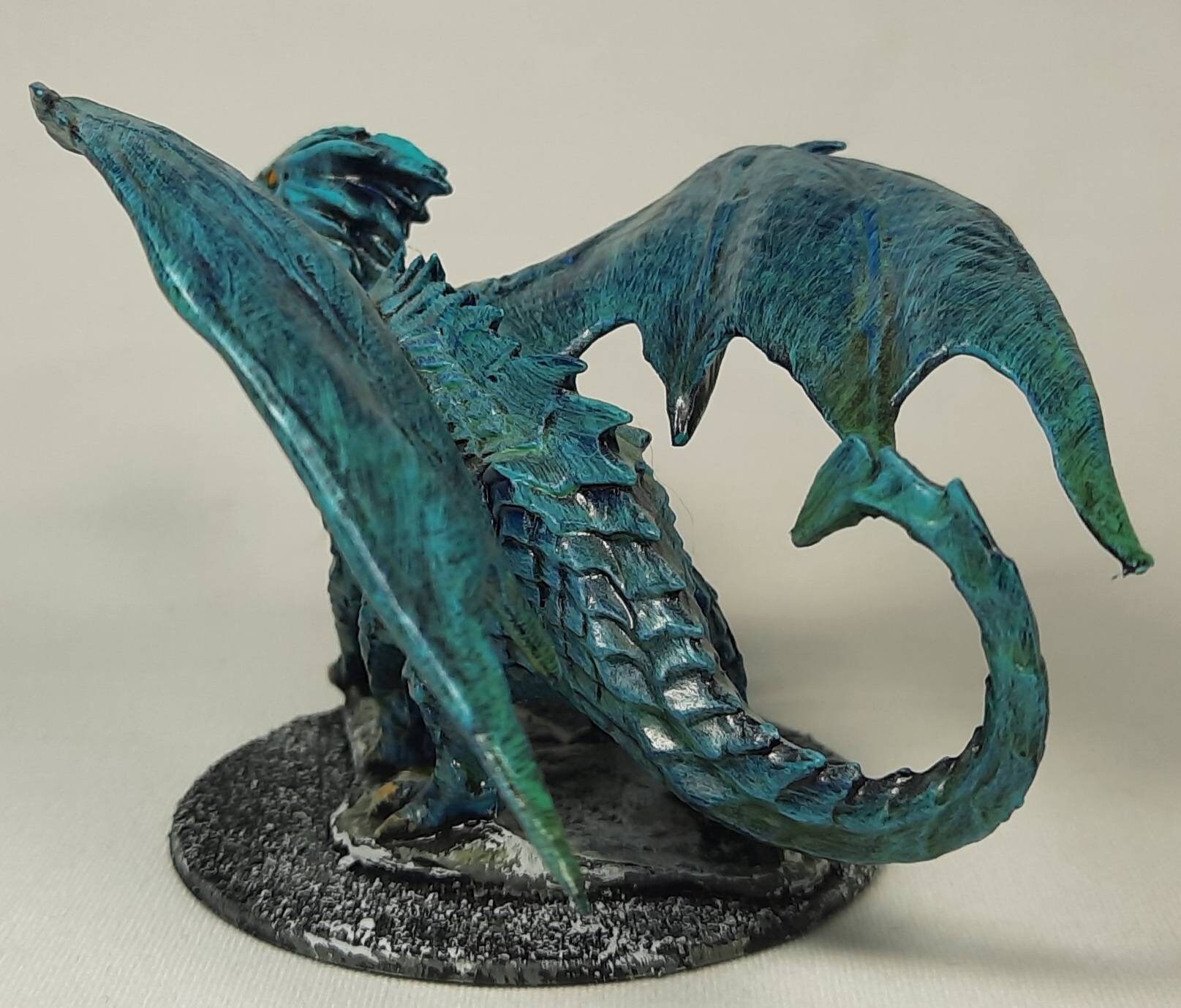 Dracolisk II DnD Miniature Painted for Dungeons and Dragons. - Etsy.de