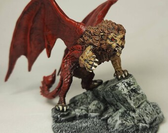 Manticore From Mythic Battles Pantheon / Huge Painted Miniature for ...
