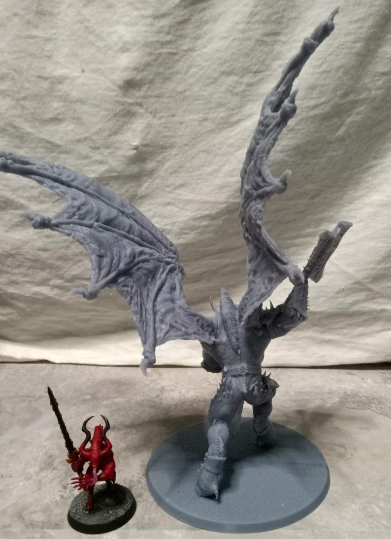 Great Blood Demon of Rage - Etsy