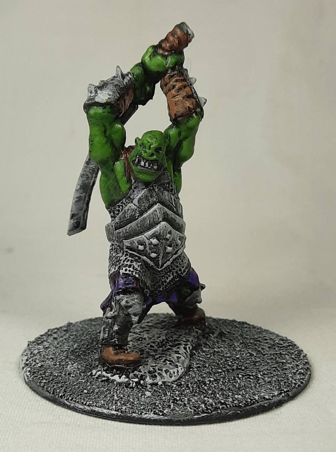 Orc Fighter, Dnd Miniature Painted for Dungeons and Dragons. - Etsy