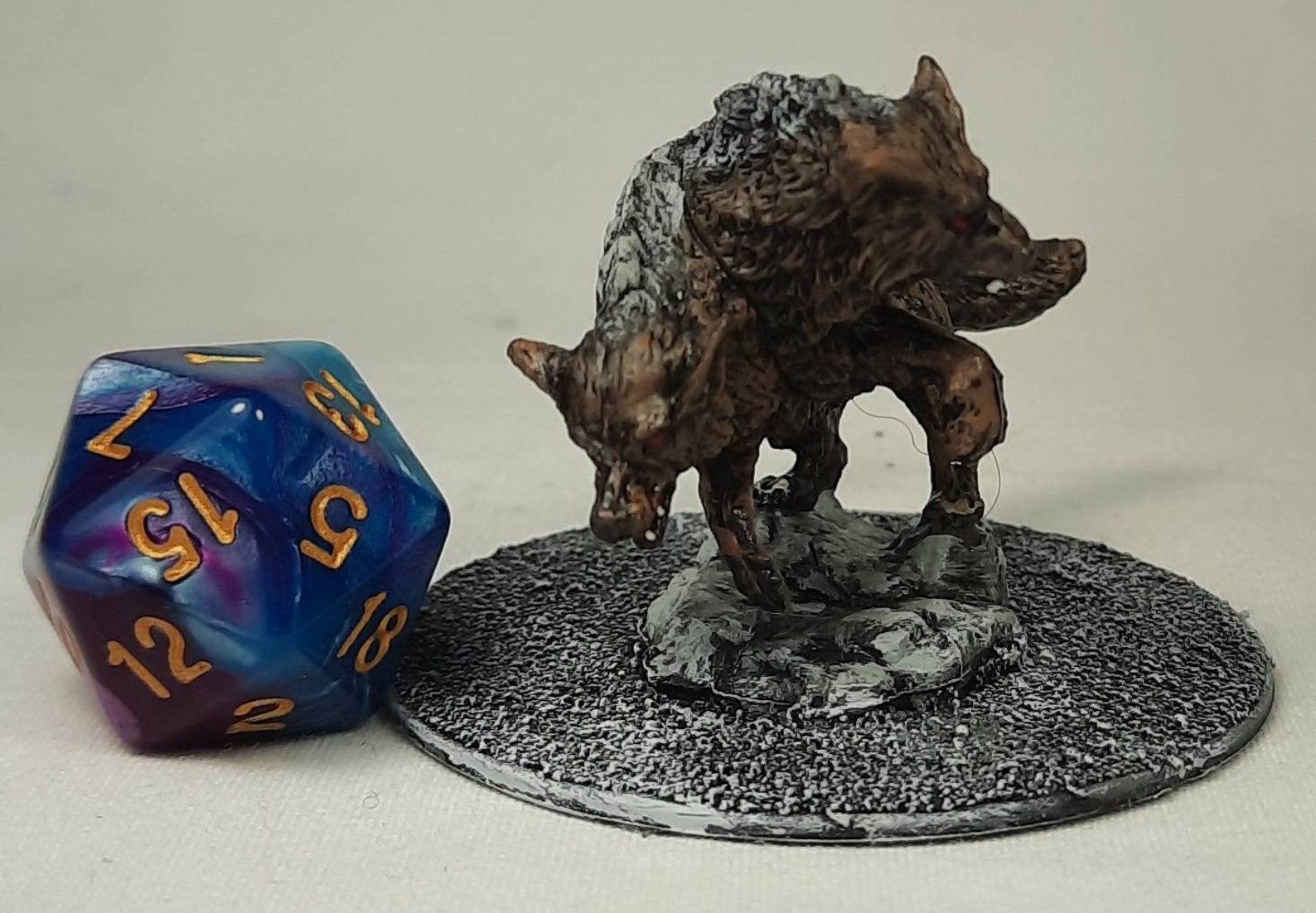 Death Dog DnD Miniature Peint pour Donjons et Dragons. - Etsy France