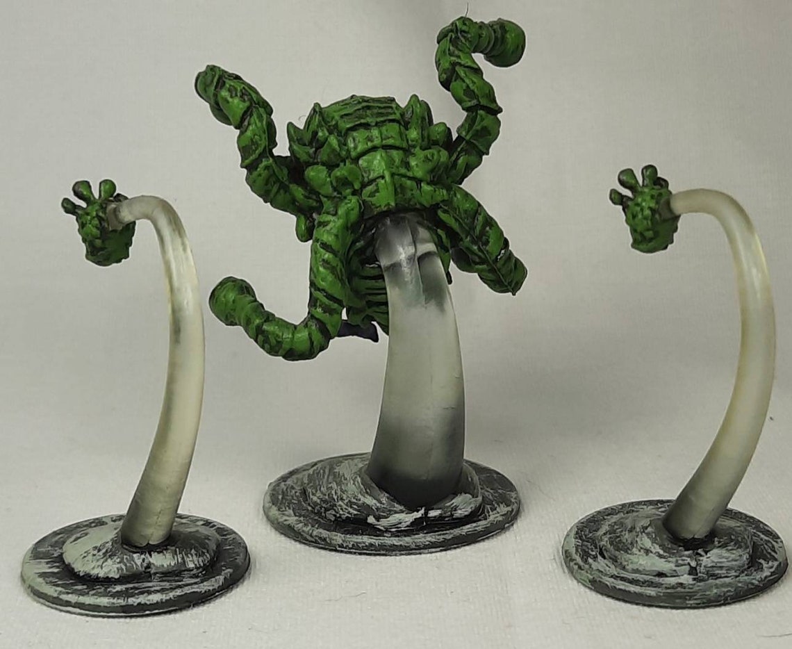 Gazer and Specator Dnd Miniatures Fully Painted for Dungeons and ...