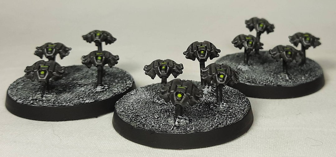 Necron Scarabs X3. Canoptek Scarabs Warhammer 40,000. Fully Painted 40k ...