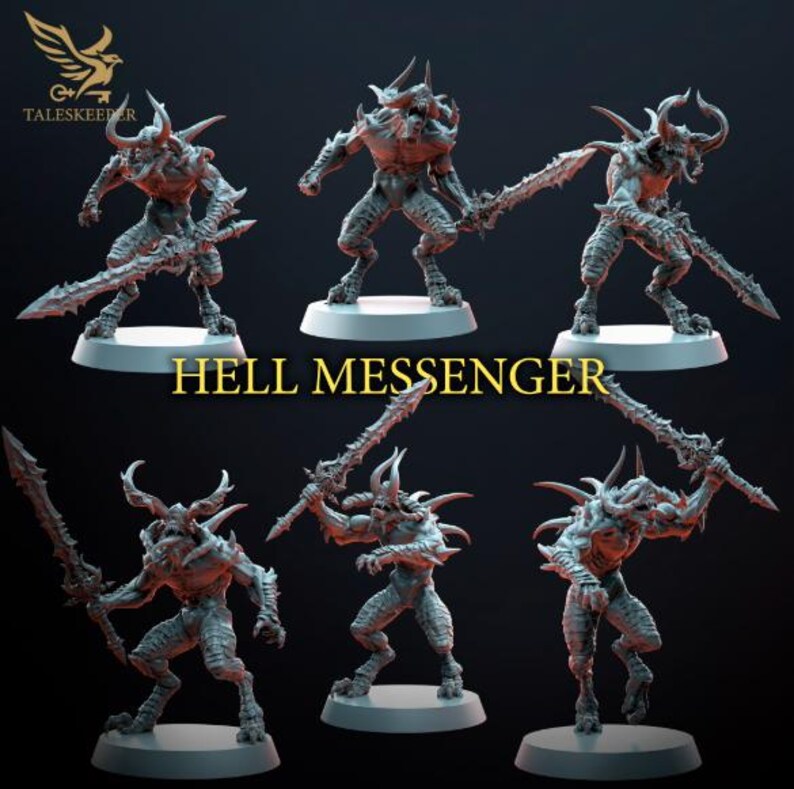 Hell Messengers X10 Collection 2 - Tales Keeper - Etsy