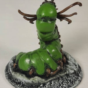 Carrion Crawler Dnd Miniature Painted for Dungeons and Dragons. - Etsy