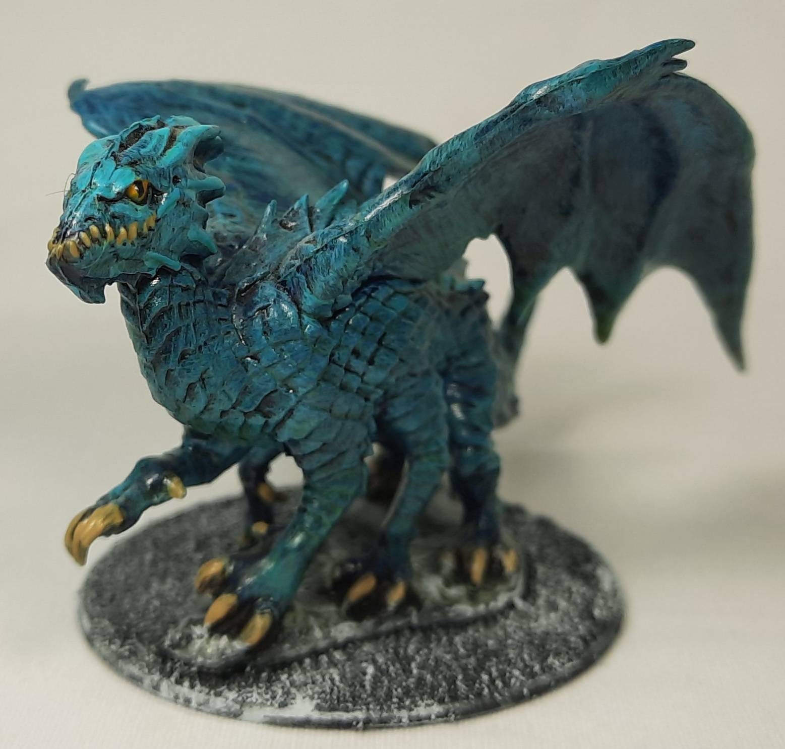 Dracolisk II DnD Miniature Painted for Dungeons and Dragons. - Etsy.de