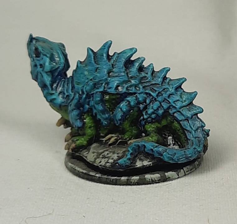 Basilisk Dnd Miniature Fully Painted for Dungeons and Dragons - Etsy