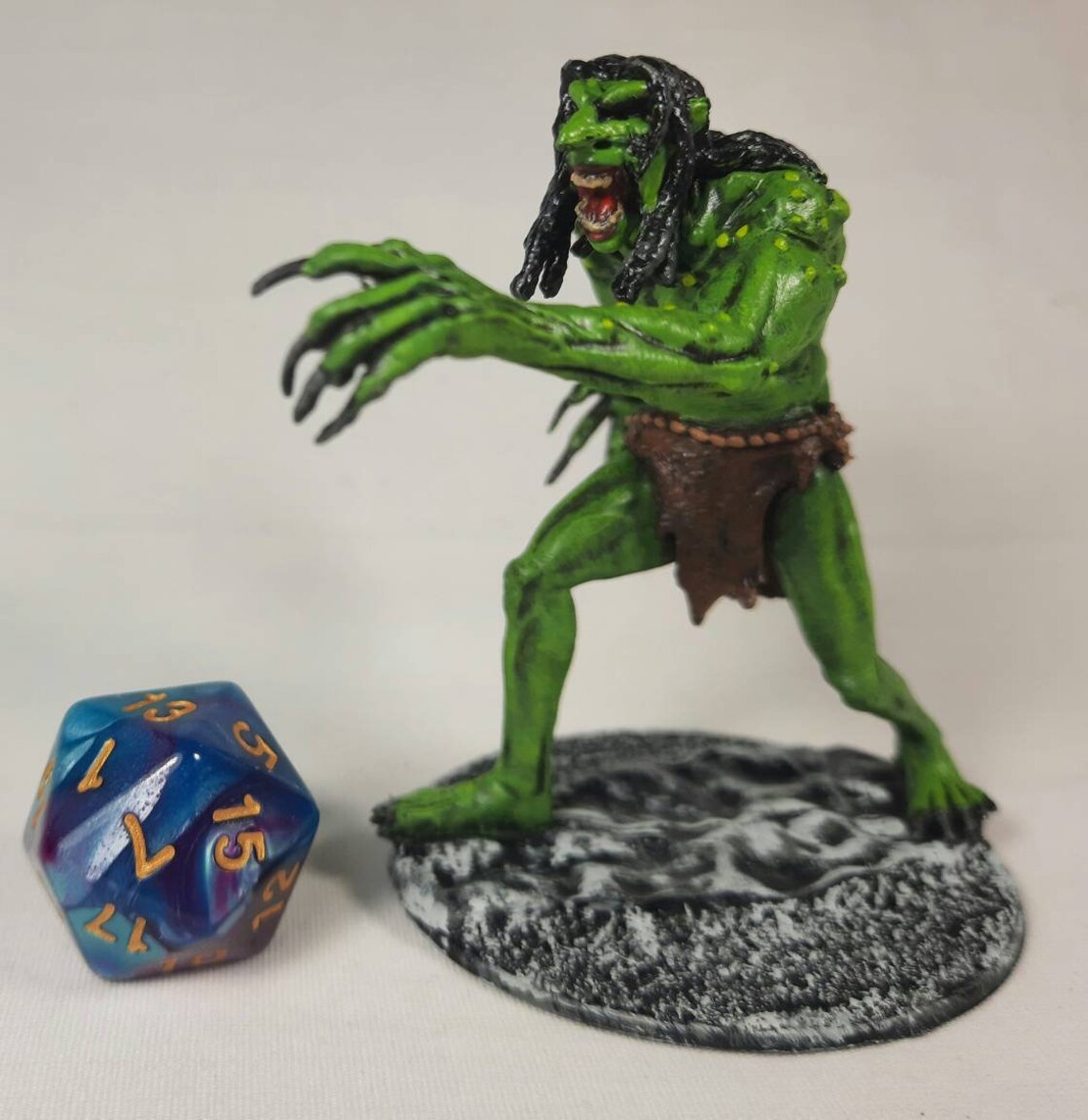 Troll Dnd Miniature Painted for Dungeons and Dragons. - Etsy