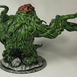 Shambling Mound Dnd Miniature Fully Painted for Dungeons and Dragons - Etsy