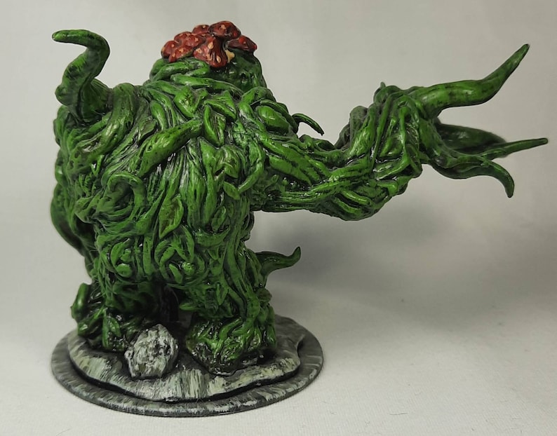 Shambling Mound Dnd Miniature Fully Painted for Dungeons and Dragons - Etsy