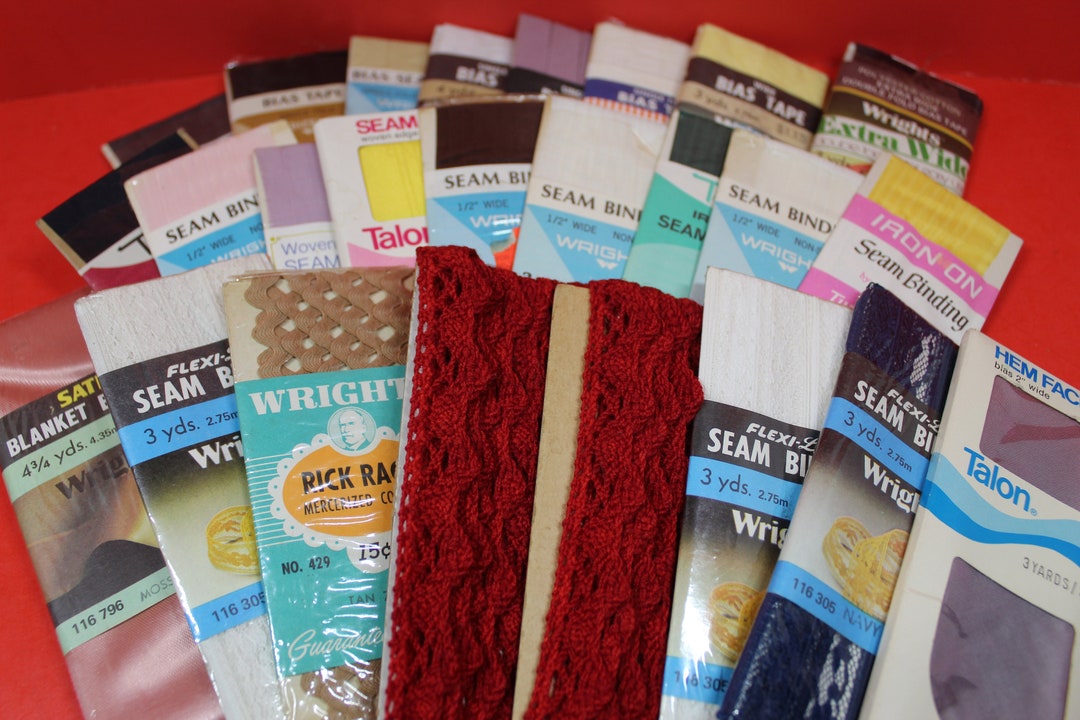 Sewing Notions Craft Supply VTG 60's 70's 80's Lot of 25 - Blanket ...
