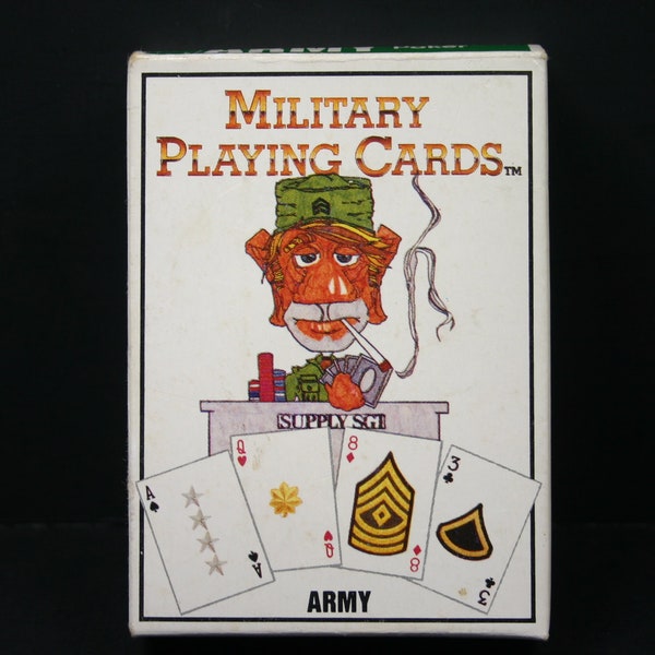 Military Deck Cards - Etsy