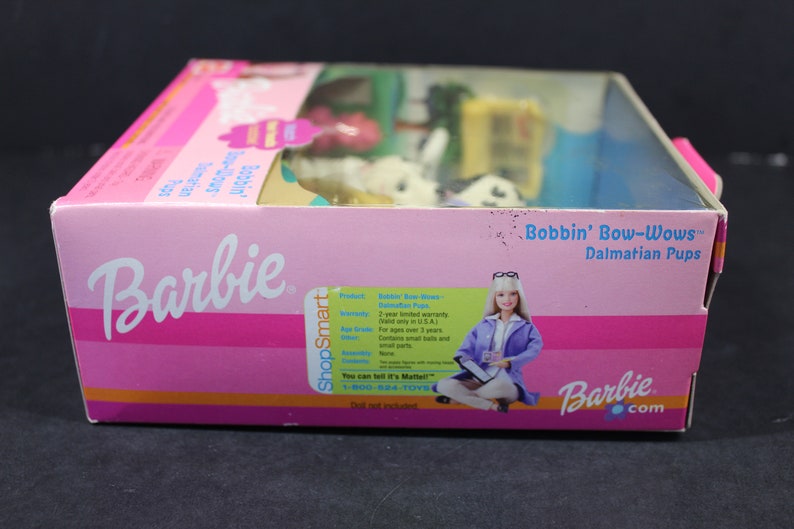 Barbie Dog Bobbin Bow Wows Pet Dalmatian Pups Bobble Head Dogs and ...