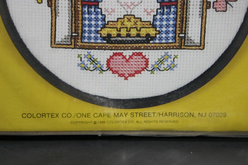 Counted Cross Stitch Craft Kit Country Skillet by Colortex - Etsy