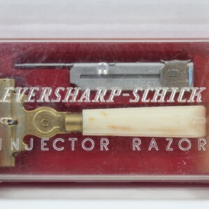 Eversharp Schick Injector Razor in Original Case / Vintage Razor - Etsy