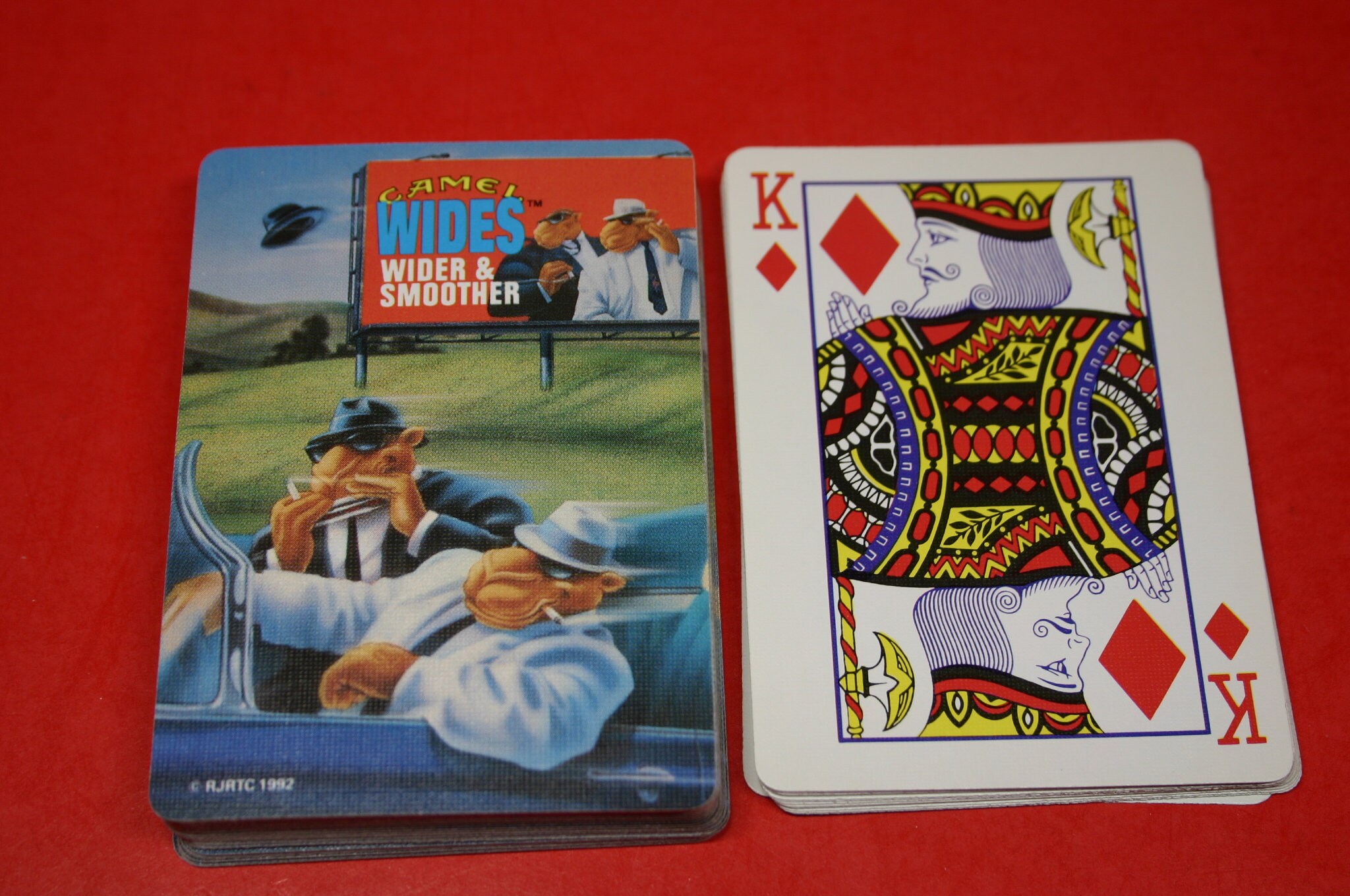 CAMEL WIDES Official Playing Cards Vintage 1992 / Playing Card Deck ...