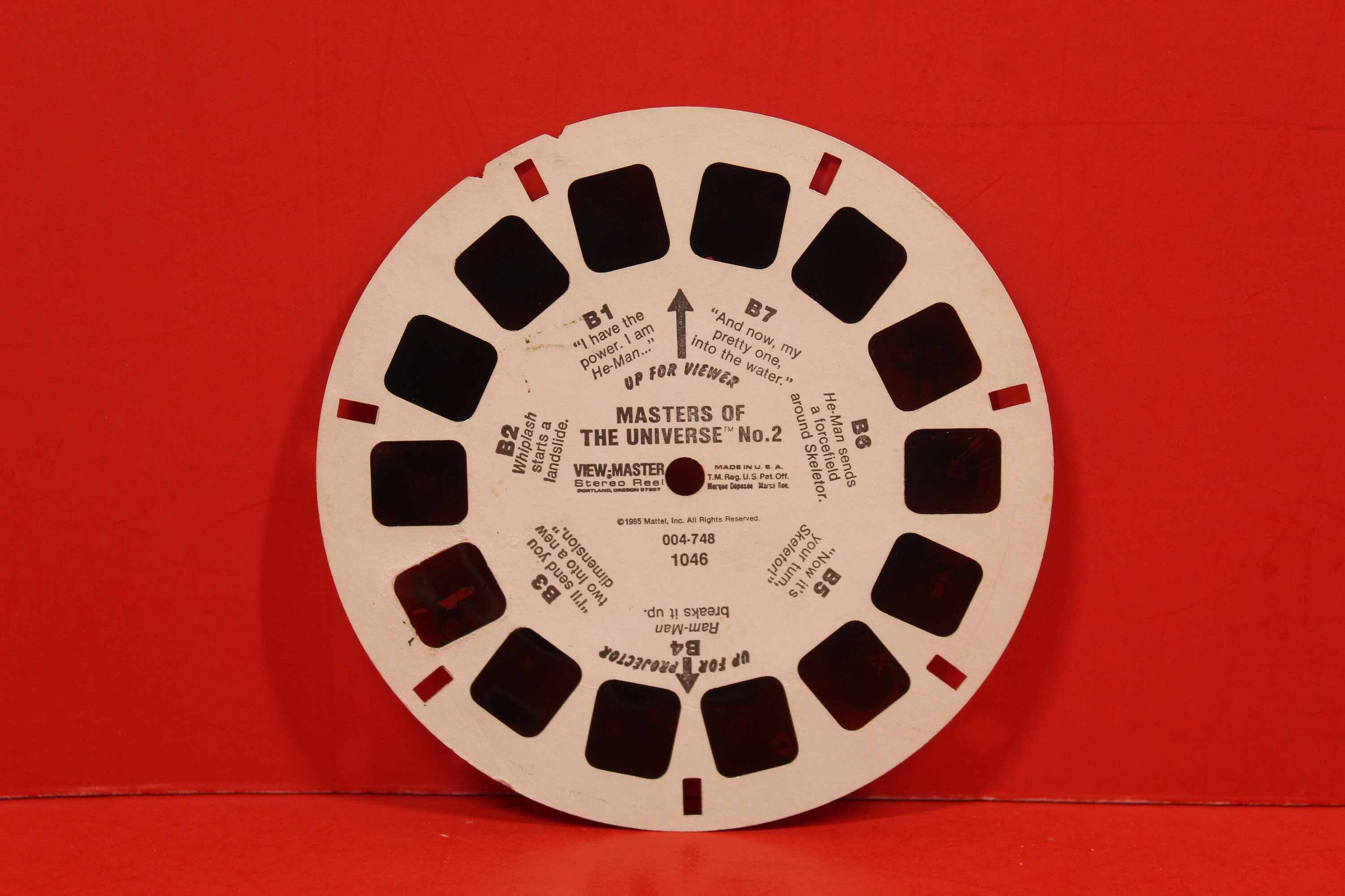 Vintage Toys View Master Reel Set of 3 Masters of the Universe 2 / TV ...