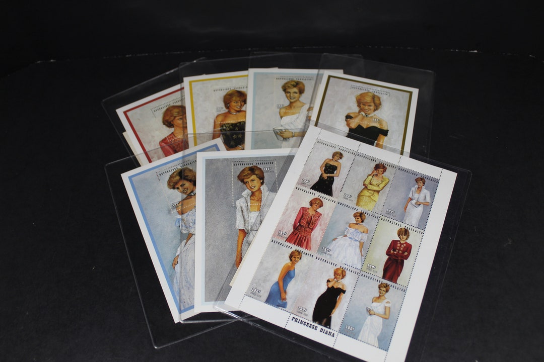 Princess Diana International Collectors Society Limited Edition Stamp ...