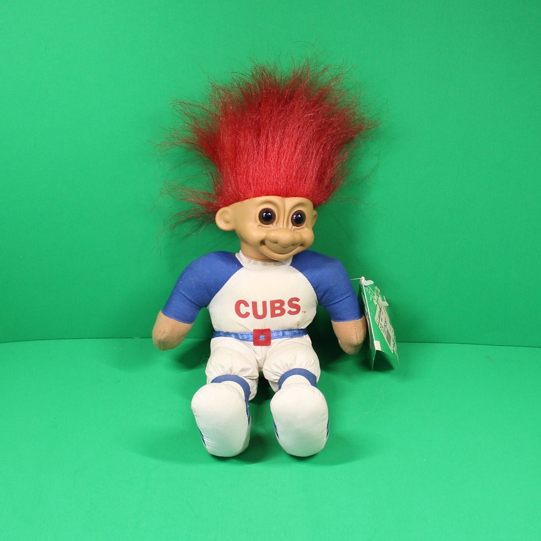 Russ Chicago Cubs 10 Inch Tall Good Luck Troll Doll With Russ MLB ...
