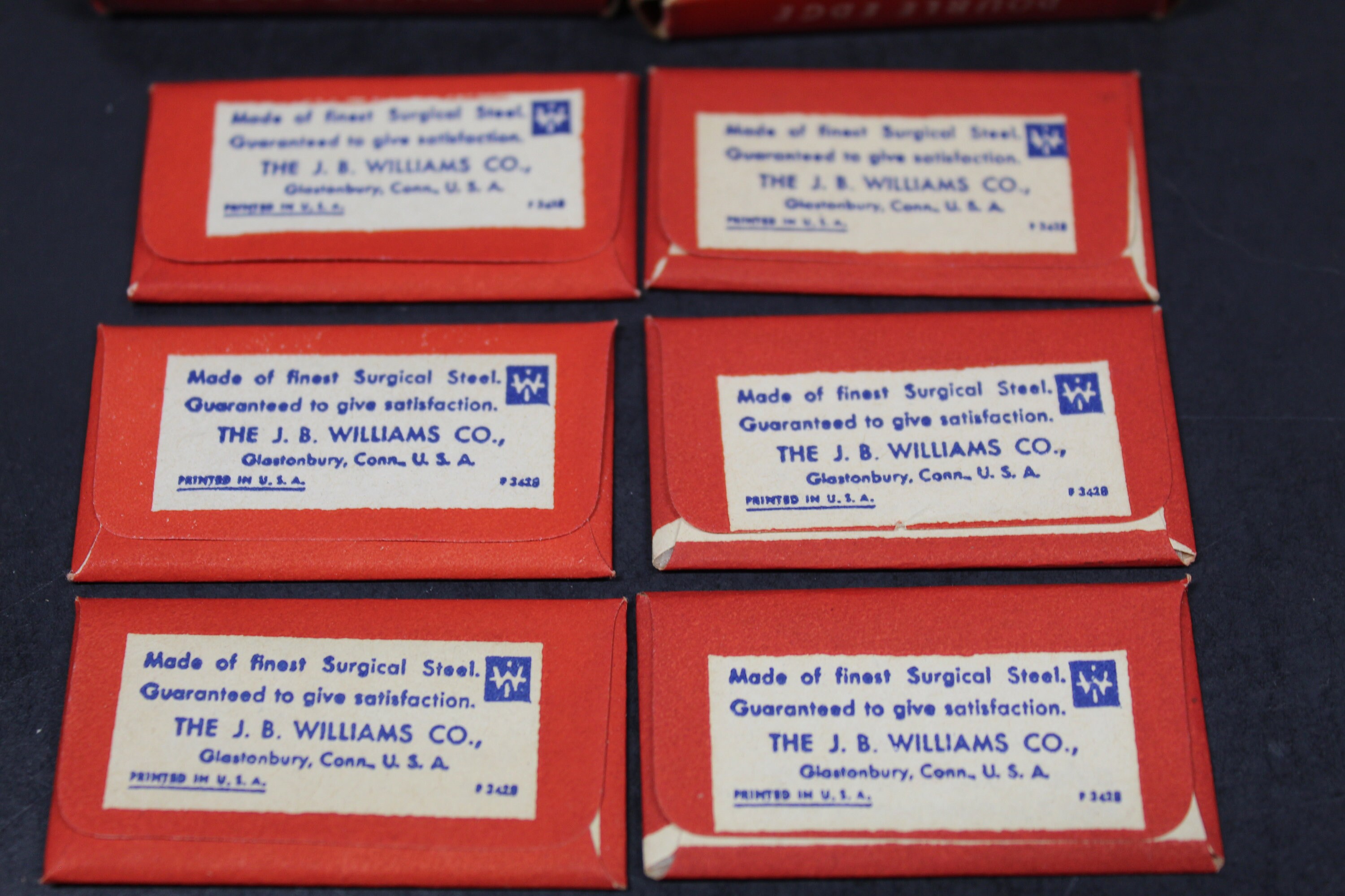 Vintage Razor Blades - Williams Leather Honed Shaving Blades Lot of 2 ...