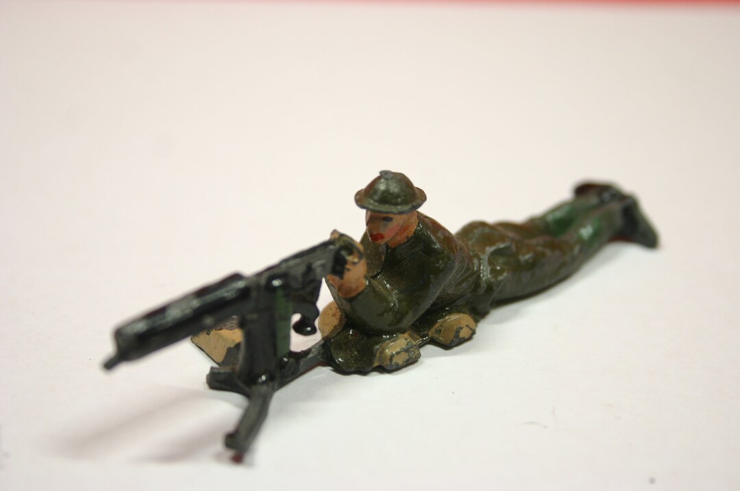 Miniature Lead Toy Army Soldier Figurine / Britain England / - Etsy