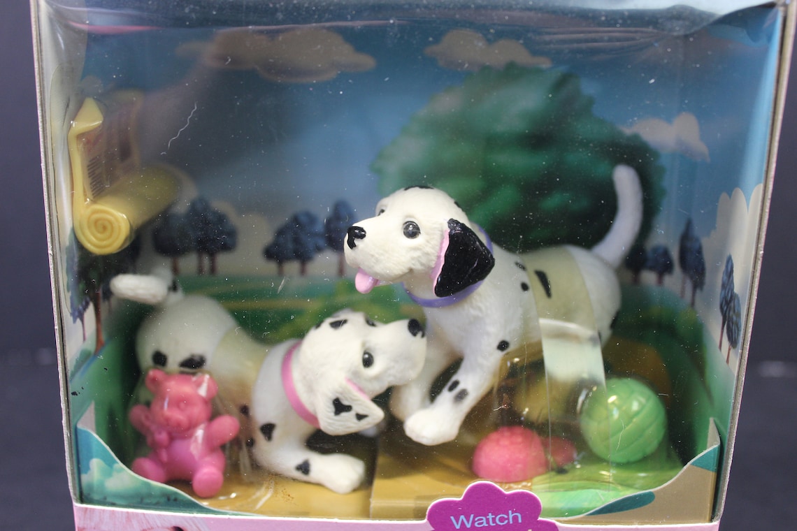 Barbie Dog Bobbin Bow Wows Pet Dalmatian Pups Bobble Head Dogs and ...