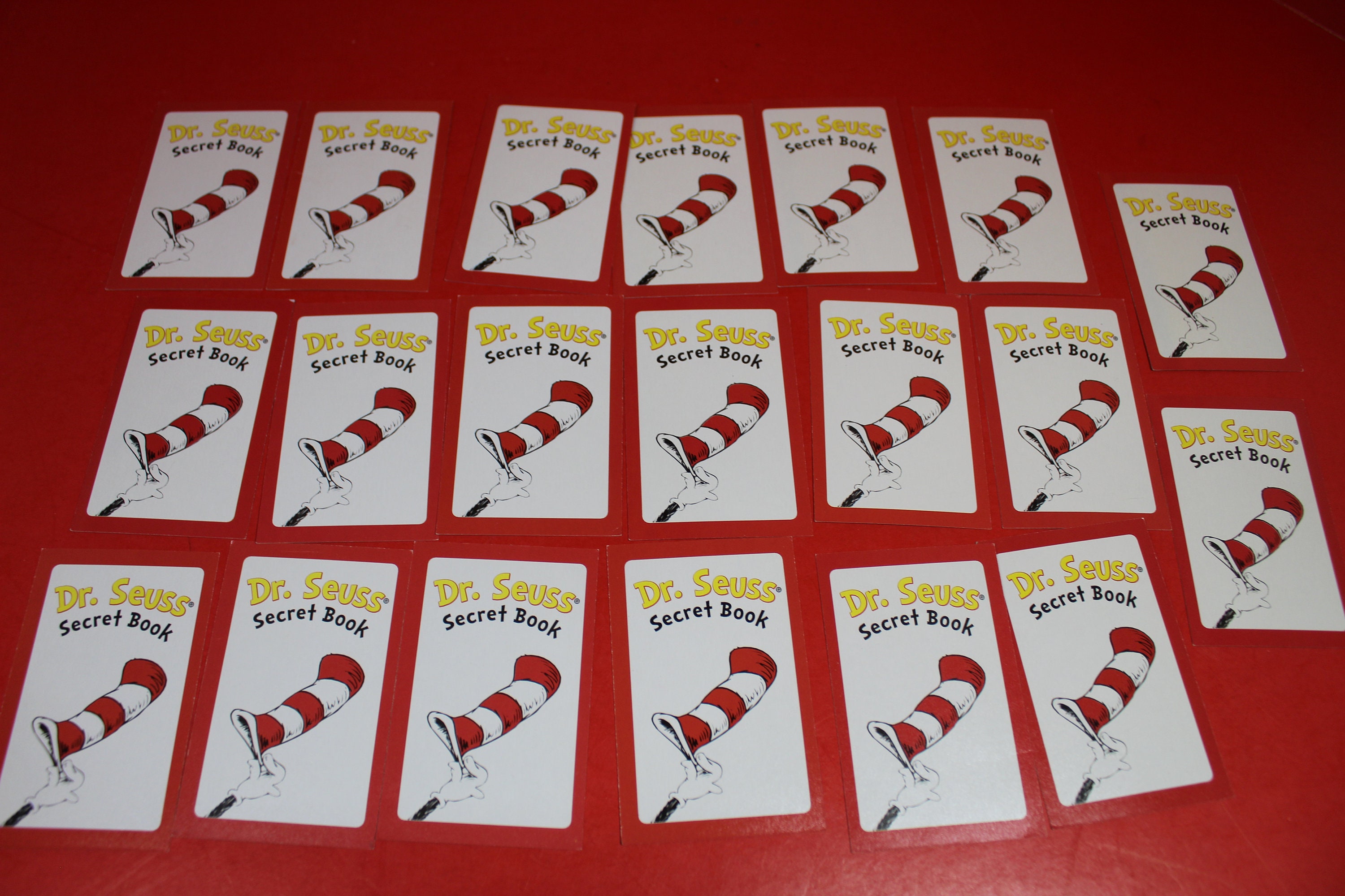 Dr. Seuss Game Cards Vintage Lot of 20 for Crafts - Etsy