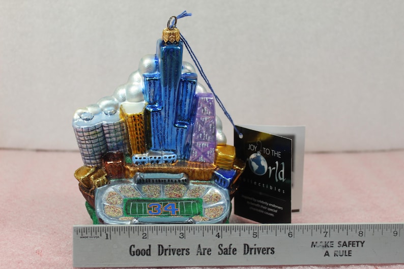 Rare Chicago Bears Walter Payton Collectibles Ornament "joy to the ...