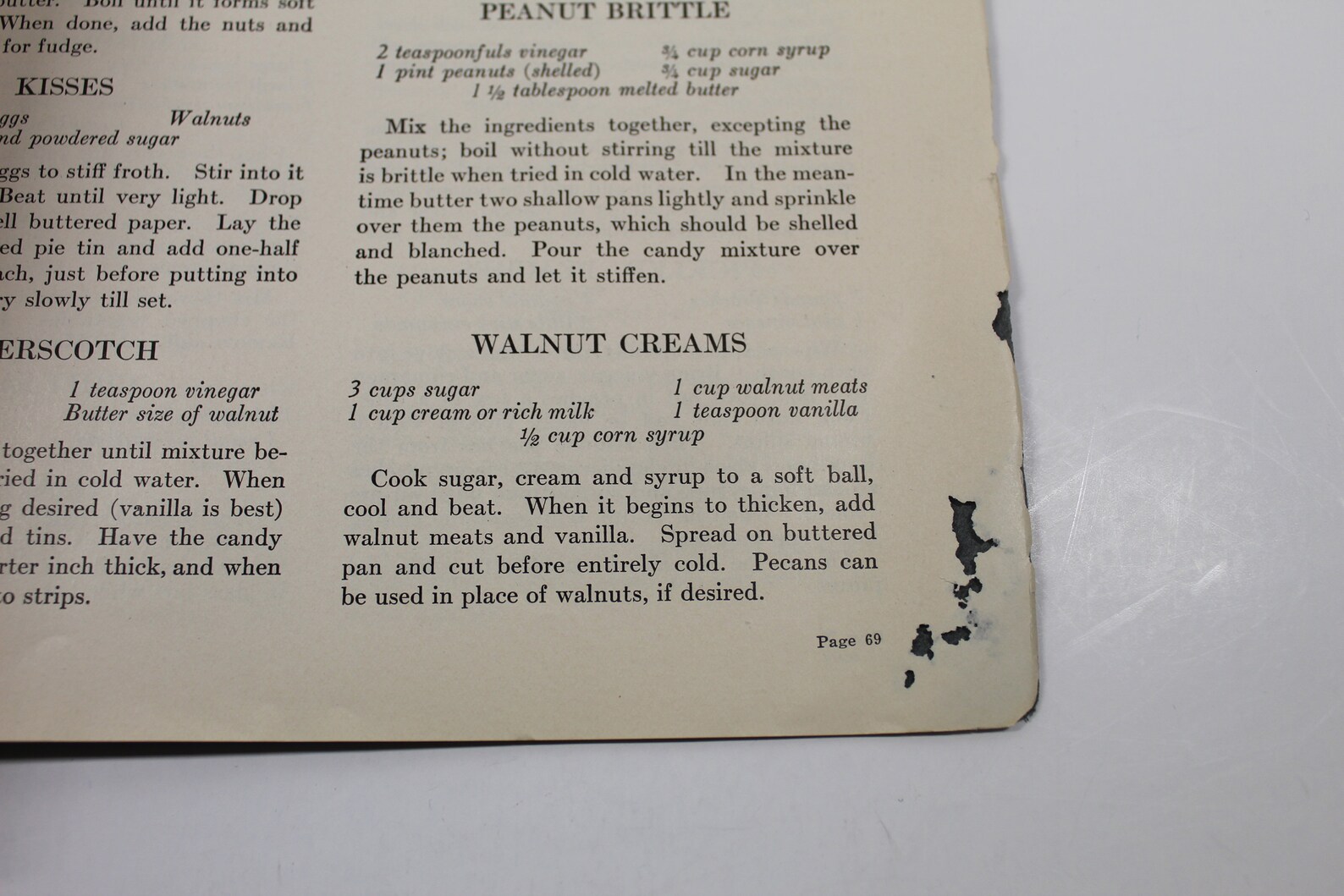 1923 Pillsbury Flour Mills Antique Cookbook / Advertisement Marketing ...