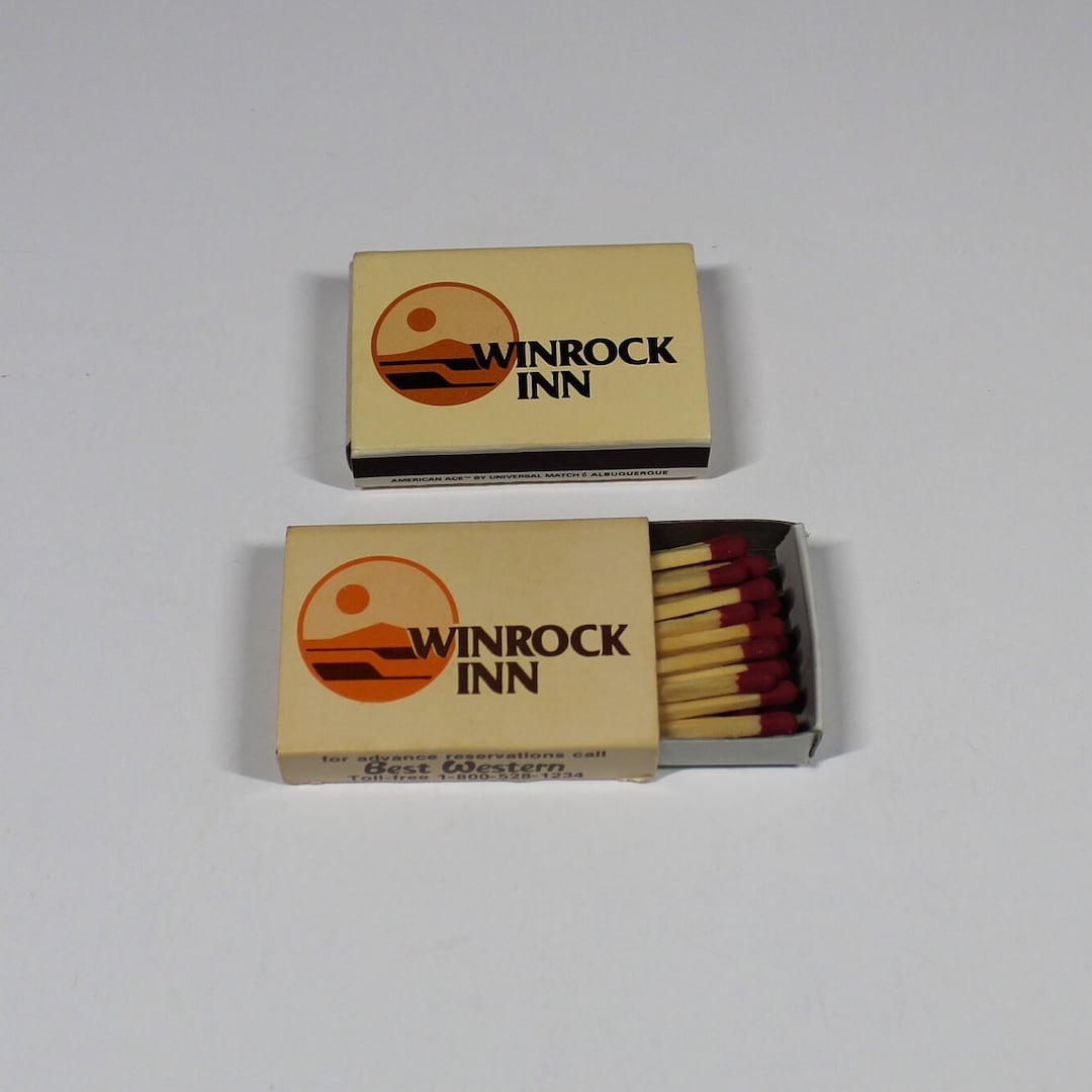 Vintage Matchbox Winrock Inn Best Western Albuquerque New Mexico Lot of ...