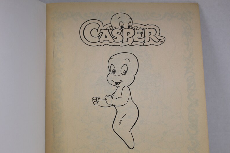 Casper the Friendly Ghost Coloring and Activity Book Golden Books ...