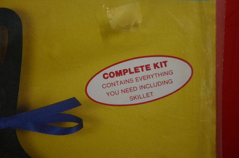 Counted Cross Stitch Craft Kit Country Skillet by Colortex - Etsy