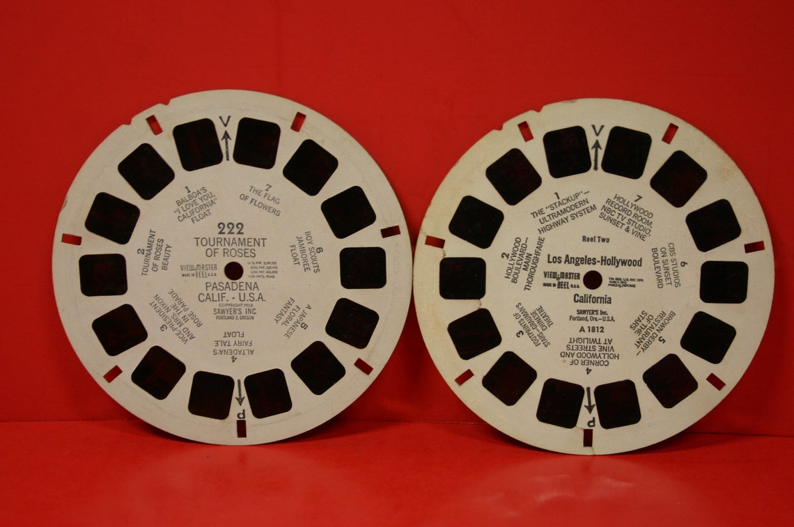 View Master Reels Vintage 1950's / Paris France - Etsy