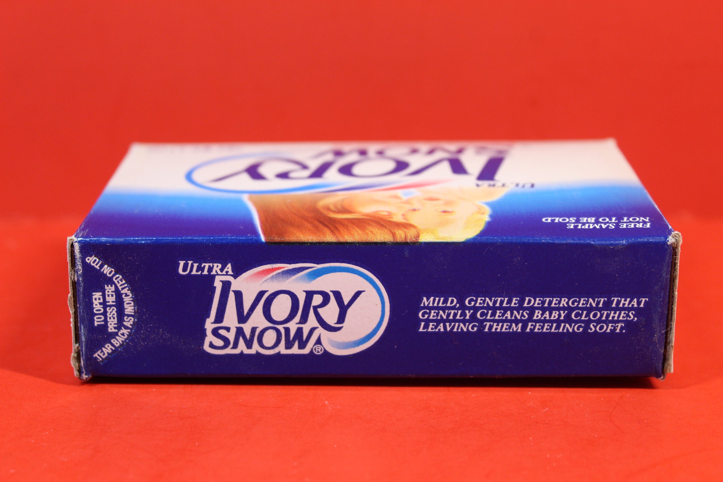 Vintage Ivory Snow Detergent Sample Size Box / Powder Laundry - Etsy