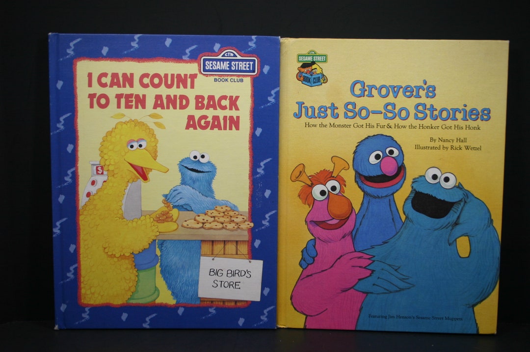 Sesame Street Children's Books / Grover's Just So-so Stories 1987 and I ...