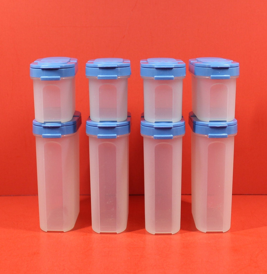 Tupperware Spice Containers Vintage Modular Mates Shaker or Pour Lids 8 ...