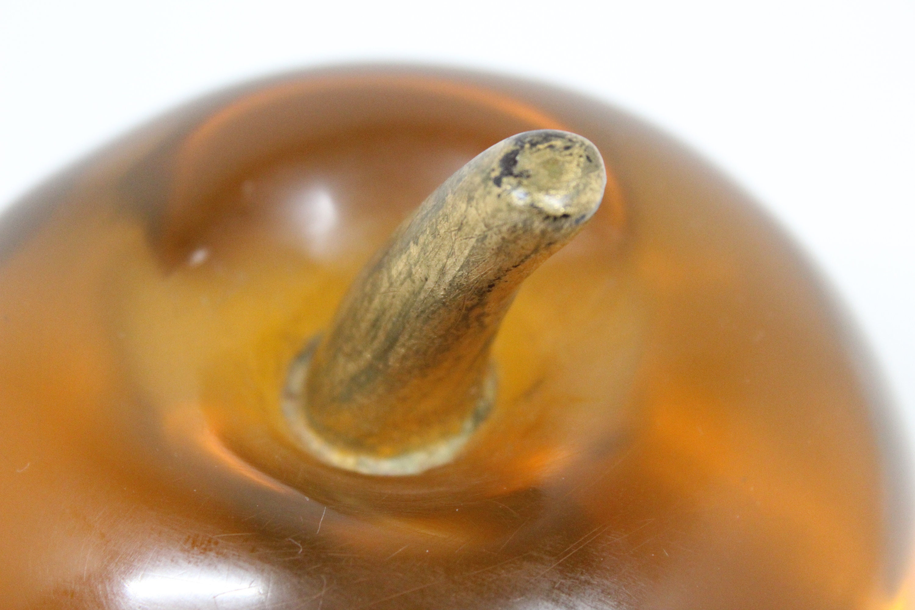 Vintage LUCITE Apple / Vintage Acrylic Apple Home Deor - Etsy