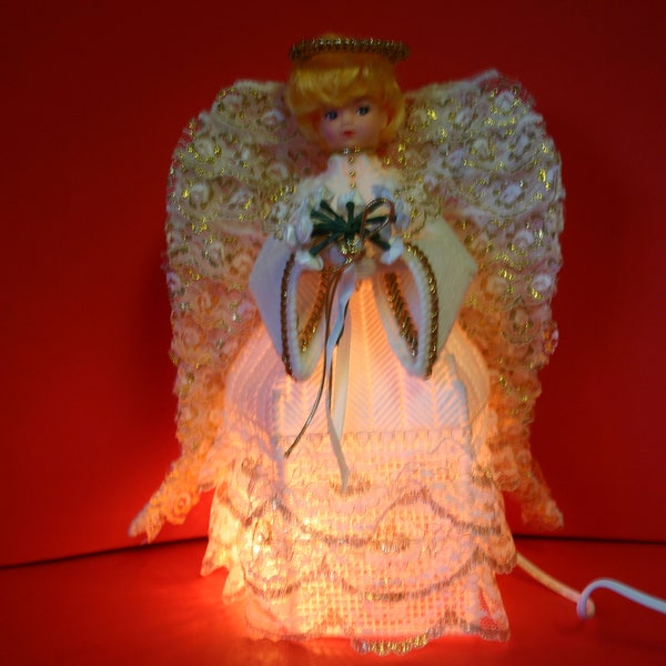 Plastic Canvas Angel Tree Topper - Etsy