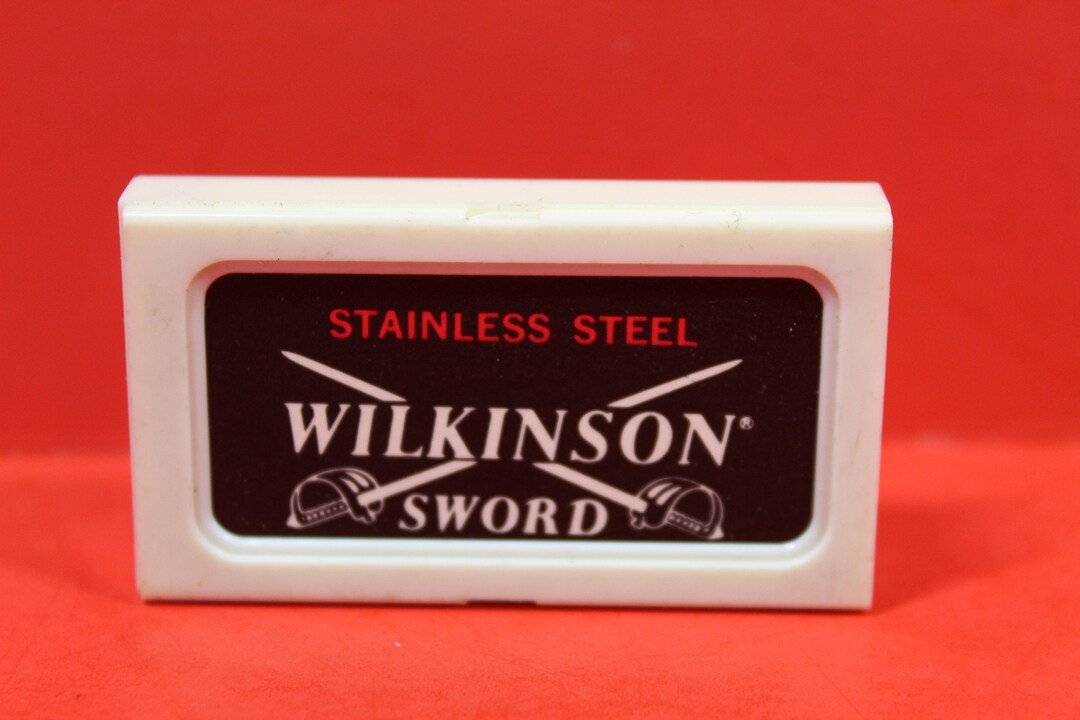 Vintage Razor Blades - Wilkinson Sword Stainless Blades / 4 New Blades ...