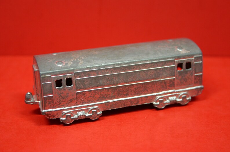 Vintage Metal Toy Train Car / Midge Toy / Rockford ILL / Pat 2775847 ...