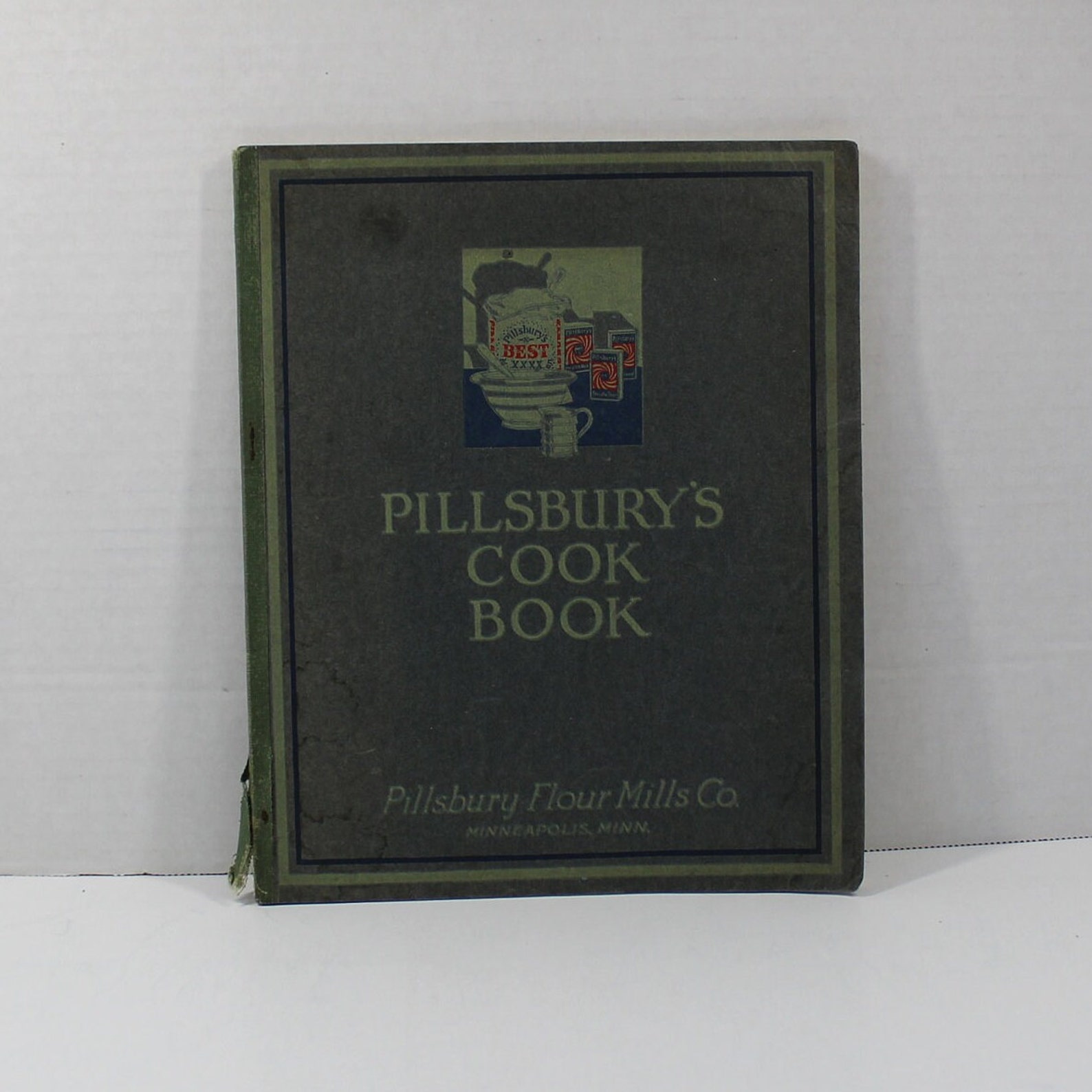1923 Pillsbury Flour Mills Antique Cookbook / Advertisement Marketing ...