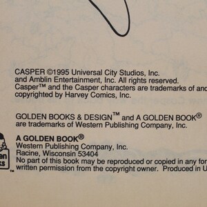 Casper the Friendly Ghost Coloring and Activity Book - Golden Books ...