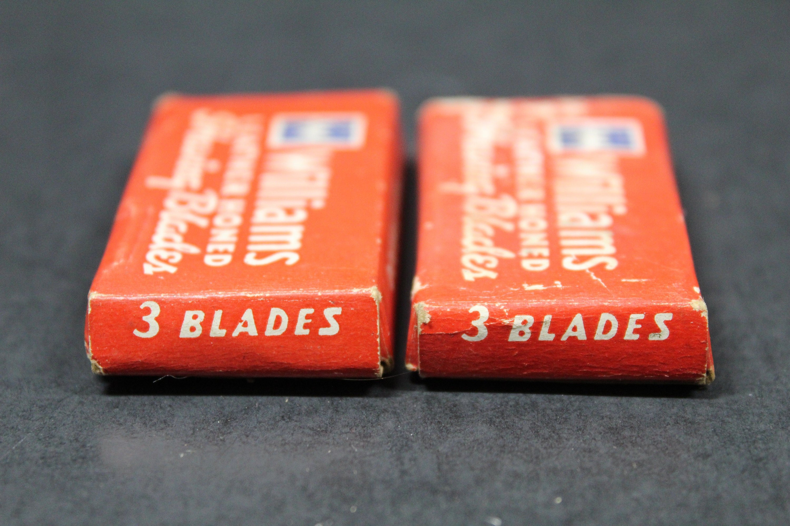 Vintage Razor Blades Williams Leather Honed Shaving Blades - Etsy