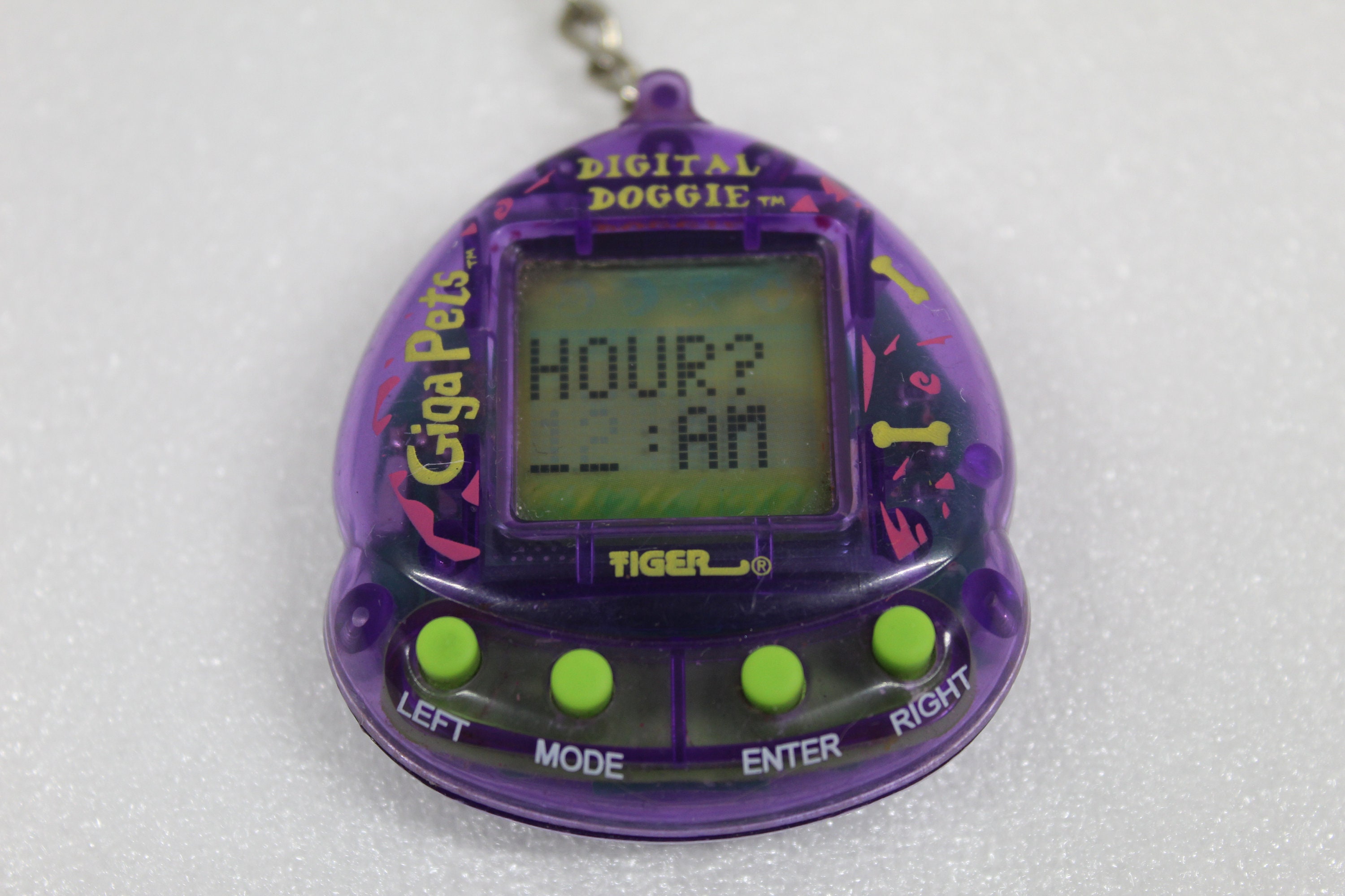 Vintage Giga Pet Digital Purple Doggie by Tiger Electronics / Authentic ...