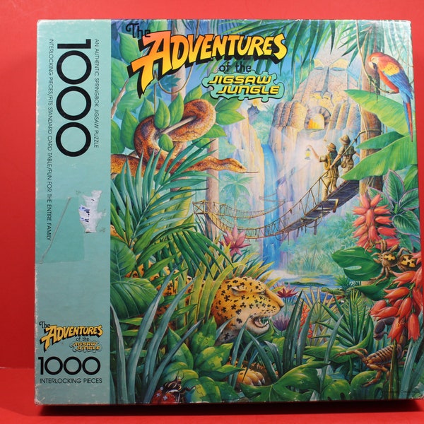 Adventure of the Jigsaw Jungle - Etsy