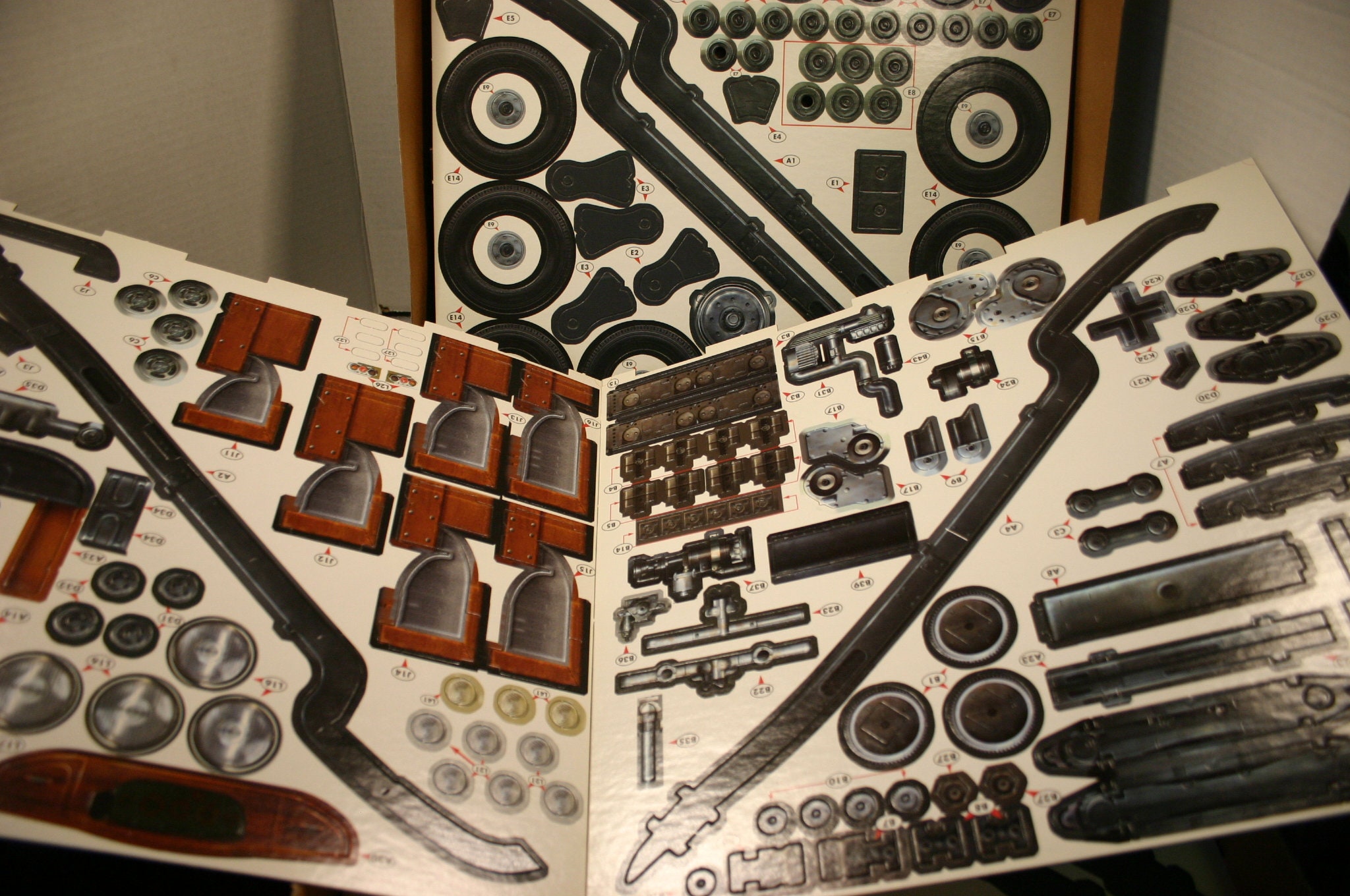 Wrebbit Built Art Mercedes-benz 500K Roadster Vintage Kit Replica 1/10 ...