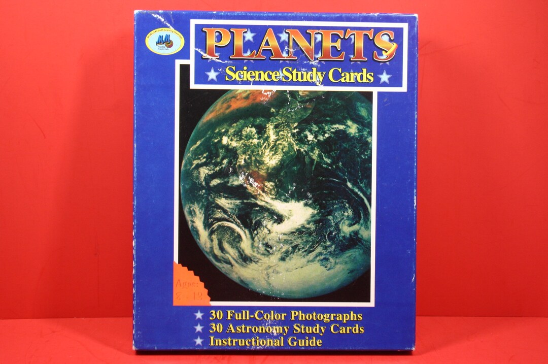 Astronomy Cards ~ PLANETS Science Study Cards / Flash Card Game / Home ...